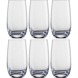 EISCH GERMANY Longdrinkglas bleifrei, 490 ml, 6-teilig transparent