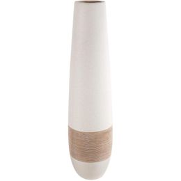 Gilde Bodenvase &raquo;Vase Olbia creme H. 66 cm&laquo; beige Keramik