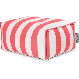 MAGMA Sitzsack &raquo;SANTORIN Roll&laquo; 1 Stk. tlg. rot Bezug: 100% Polypropylen