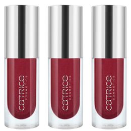 Catrice Lipgloss »ETERNAL RED Cherry Bomb Lip Oil« Satte Farbe, glänzendes Finish, geschmeidig mit Plumping-Effekt. Dark Romance Volumengebendes...