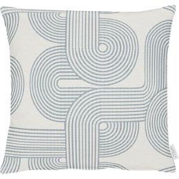 Apelt Kissenhülle »Nova« beige, blau Obermaterial: 90% Polyester, 10% Viskose B/L: 46 cm x 46 cm