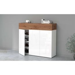 Inosign Schuhschrank &raquo;Savona&laquo; 1 Stk. tlg. wei&szlig; Spanplatte