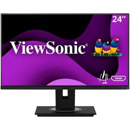 Viewsonic LED-Monitor »VG2448A-2« 61 cm/24 ′′ 1920 x 1080 px Full HD 5 Reaktionszeit 60 Hz schwarz