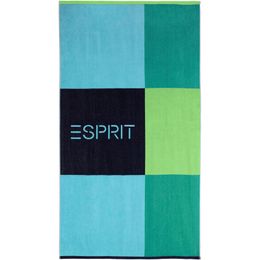 Esprit Strandtuch »Sydney Beach« buntes Blockdesign deep water Obermaterial: 100% Baumwolle B/L: 100 cmx180 cm