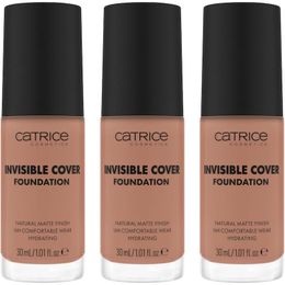 Catrice Foundation »Invisible Cover Foundation« mit langanhaltendem Finish natur 040N 16H Tragekomfort, feuchtigkeitsspendend durch Hyaluronsäure...