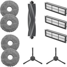 DREAME Reinigungsbürsten-Set »L10s Pro Zubehörkit« aus Kunststoff Metall Vlies schwarz