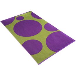 Vossen Strandtuch »maxi dots« Velours Strandtuch mit Punkt Design green Obermaterial: 100% Baumwolle B/L: 100 cmx180 cm