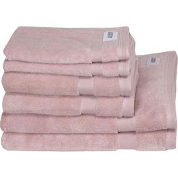 Schöner Wohnen Kollektion SCHÖNER WOHNEN-KOLLEKTION Handtuch Set »Cuddly« schnell trocknende Airtouch-Qualität rosa Obermaterial: 100% Baumwolle