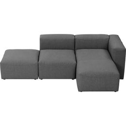 Max Winzer Ecksofa »Lena« Sofa-Set 03 aus 3 Sitz-Elementen, individuell kombinierbar anthrazit