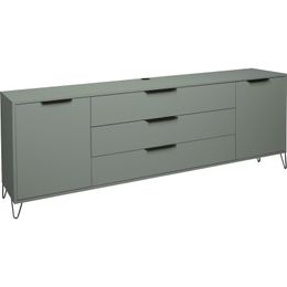 M&auml;usbacher M&Auml;USBACHER Sideboard &raquo;Bonnie TOPSELLER!&laquo; OTTOs Choice, Sideboard mit Drahtgestell pine green matt lack