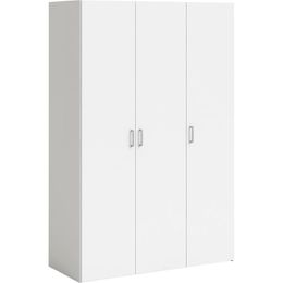 Inosign Kleiderschrank &raquo;Space Dreht&uuml;renschrank, Aufbewahrung Kasten Schrank Stauraum&laquo; 1 T&uuml;r, Platzsparen, schmal, 40 cm Breite, 3 Einlegeb&ouml;den wei&szlig; 