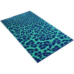 Vossen Strandtuch »leopard« Velours Strandtuch mit Leoparden Design pacific Obermaterial: 100% Baumwolle B/L: 100 cmx180 cm
