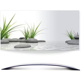 Artland Wandbild »3 D Steine« Zen 1 Stk. tlg. 3D Optik gebogen Farbe Bild(er): weiß 0