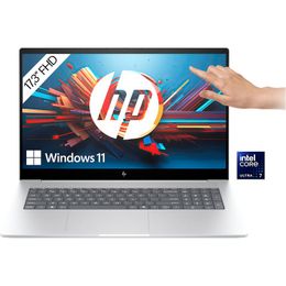 HP Notebook »17-da007« 43, 9 cm / 17, 3 ′′ Intel Core Ultra 7 ARC 512 GB SSD 17-da0074ng Gletschersilber
