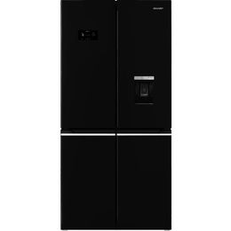 Sharp Multi Door »SJ-NFA35IHDBD-EU« 179 cm hoch 84 cm breit schwarz