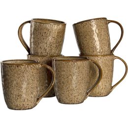 Leonardo Tasse »MATERA« 430 ml, 6-teilig beige