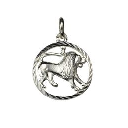Vivance Kettenanhänger »925/- Sterling Silber Sternzeichen Löwe« () weiß one-size Sternzeichen-Anhänger Löwe