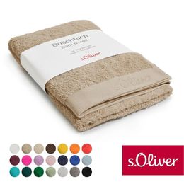 s.Oliver Duschtuch »Premium Qualität, 600 gr/m², auch als Sets erhältlich« große Farbauswahl, auch als Handtuch, Waschhandschuh, Gästetuch beige...
