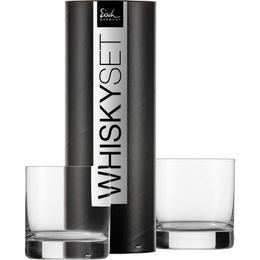 EISCH GERMANY Whiskyglas »GENTLEMAN, 400 ml« in Handarbeit mit echtem Platin veredelt, 2-teilig, Made in Germany transparent, platin