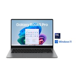 Samsung Convertible Notebook »Galaxy Book5 Pro 14 (NP940X)« 35, 56 cm / 14 ′′ Intel Ultra 7 ARC 512 GB SSD Grau 32 GB RAM und 512 GB interner...