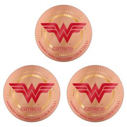 Catrice Highlighter »Wonder Woman Multiglow Magic Highlighter« Multiglow-Effekt, Variable Deckkraft, passt zu jedem Hautton. altrosa Mehrfarbiger...