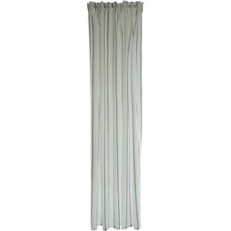 HOMING Gardine &raquo;Vali&laquo; verdeckte Schlaufen 1 Stk. tlg. Streifen, modern, Wohnzimmer, Schlafzimmer grau Obermaterial: 100% Polyester 245 cm