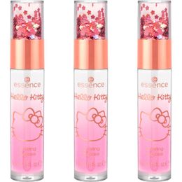 Essence Lipgloss »Hello Kitty glowing lipgloss« mit beweglichem Konfetti Today Just Got Cuter! Lipgloss mit feinem Schimmer