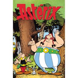 LUCKYLINDE Leinwandbild »Asterix, Obelix und Idefix III« Cartoon Comic Fantasy Figuren Film Filmfiguren 1 Stk. tlg. Canvasbild Wanddeko...