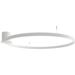 SOLLUX LIGHTING Deckenleuchte &raquo;RIO&laquo; LED-Modul 1 Stk. Neutralwei&szlig; Verteiltes Licht Weiss