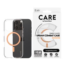 CARE BY PANZERGLASS Handyhülle »Urban Combat Case für Apple iPhone 16 Pro« iPhone 16 Backcover, Schutzhülle, Handyschutzhülle, Case, Schutzcase,...