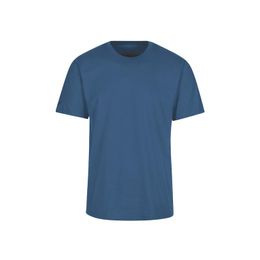 TRIGEMA T-Shirt »T-Shirt aus 100% Biobaumwolle« 1 Stk. tlg. jeansblau-C2C L L BIO DELUXE-Single-Jersey