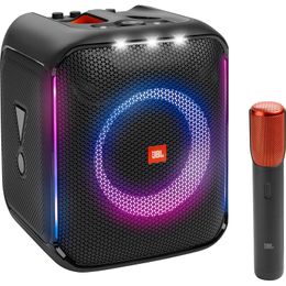 JBL Party-Lautsprecher »PartyBox ENCORE mit Mikro« ( 100 W) schwarz Inklusive digitalem kabelloses Mikrofon (Eingang für kabelgebundenes Mikrofon)