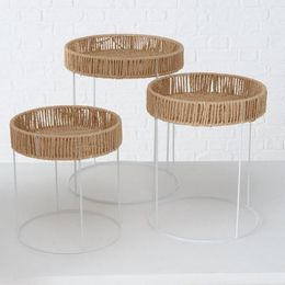 Boltze Beistelltisch »Elo« 1 Stk. tlg. natur,weiß