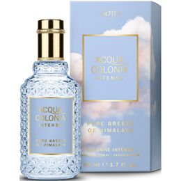 4711 Eau de Cologne »PURE BREEZE OF HIMALAYA EAU DE COLOGNE« Frischer Damenduft mit Zitrusnoten, Bergamotte und Mandarine. blau Eau de Cologne...