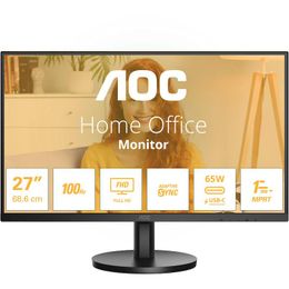 AOC LED-Monitor &raquo;27B3CA2&laquo; 69 cm/27 &prime;&prime; 1920 x 1080 px Full HD 4 Reaktionszeit 100 Hz schwarz