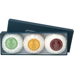 Taylor of old Bond Street Seifen-Set »Handseifen Geschenkset Sandalwood, 3 x 100 g« Natürliche Essenzen für empfindliche Haut, langanhaltender...
