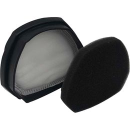 Hanseatic Ersatzfilter »für Akkusauger VSS01B16P-18.OLI Artikel 82495929« Packung, 1 Hepa 10 Filter + 1 Motorschutzfilter, 2 Stk. tlg. schwarz