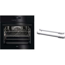 AEG Einbaubackofen Serie 9000 »BSE792220B« mit Vollauszug mit Steam Clean SteamPro - Dampf- und Sous Vide-Garen, Kerntemperatursensor, Touch schwarz