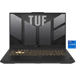 ASUS Gaming-Notebook »TUF Gaming F17 FX707VV-HX132W« 43, 9 cm / 17, 3 ′′ Intel Core i7 GeForce RTX 4060 1.000 GB SSD Mecha Gray