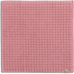 Möve MÖVE Badematte »Waffelpiquee« Höhe 6 mm beidseitig nutzbar rosette Obermaterial: 100% Baumwolle (60 cm x 60 cm )