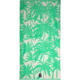 stuco Strandtuch &raquo;Palmtree&laquo; gr&uuml;n Obermaterial: 100% Baumwolle B/L: 90 cmx165 cm