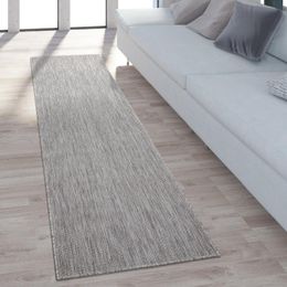 Bruno Banani Teppich »Venezia« rechteckig 4 mm Höhe In- und Outdoor geeignet, Sisal-Optik, Wetterfest & UV-beständig grey Obermaterial: 100%...