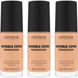 Catrice Foundation »Invisible Cover Foundation« mit langanhaltendem Finish natur 005W 0 16H Tragekomfort, feuchtigkeitsspendend durch Hyaluronsäure...