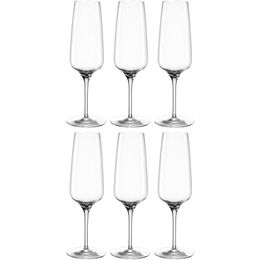 Leonardo Sektglas »Glas CESTI, 240 ml, 6er-Set« spülmaschinengeeignet transparent