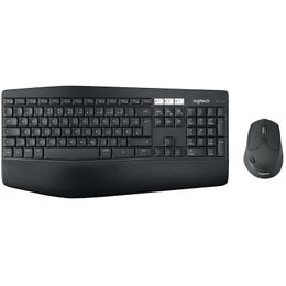 Logitech Tastatur- und Maus-Set »Wireless Performance Combo MK850 - FR-Layout« 2 Jahre Garantie Schwarz Kunststoffgehäuse ohne Metallträger