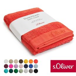 s.Oliver Duschtuch »Premium Qualität, 600 gr/m², auch als Sets erhältlich« große Farbauswahl, auch als Handtuch, Waschhandschuh, Gästetuch rot...