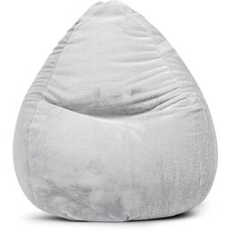 MAGMA Sitzsack &raquo;Beanbag SOFTY XXL&laquo; 1 Stk. tlg. grau Bezug: 100% Polyester