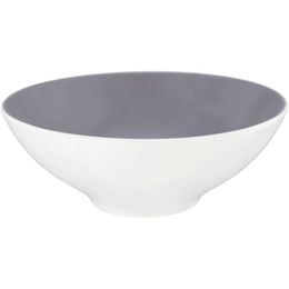 Seltmann Weiden Dessertschale »Life Fashion« 1 Stk. aus Porzellan Schale rund 14, 5 cm weiß, elegant grey