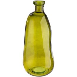 Gilde Bodenvase &raquo;Bodenvase bauchig; organisch Organical gr&uuml;n H. 51 cm&laquo; gr&uuml;n