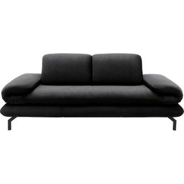 LOOKS by Wolfgang Joop 2-Sitzer »2-Sitzer-Sofa >>LOOKS XIII<<« Wahlweise mit Arm- und Kopfteilverstellung anthrazit